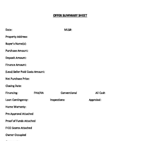 Checklists - KW Agent Resources